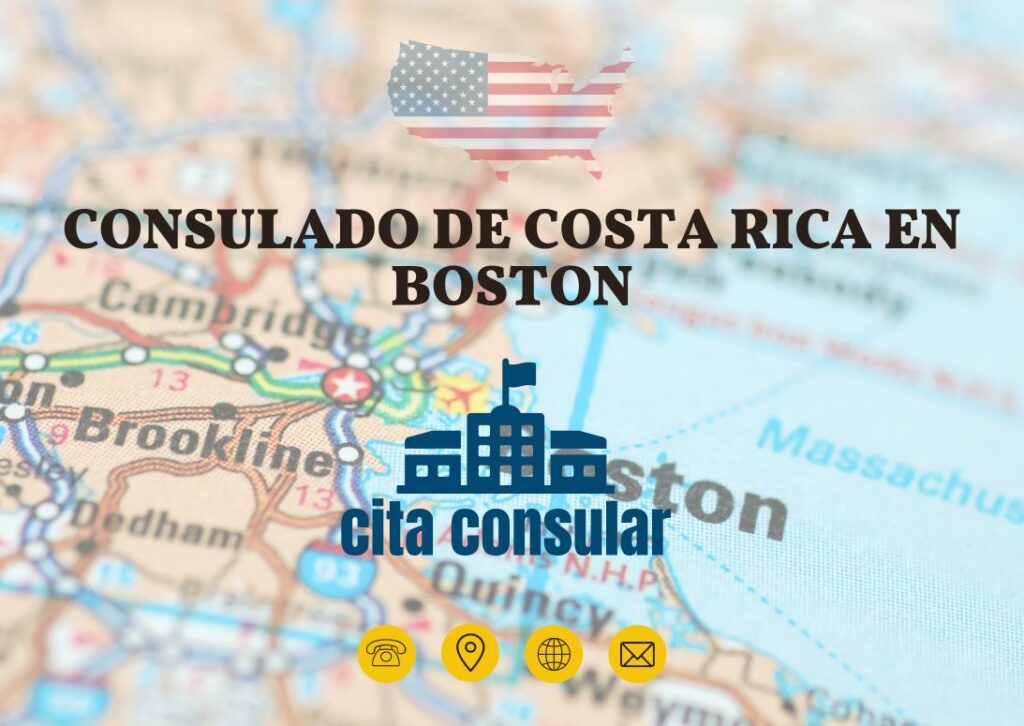 Consulado de Costa Rica en Boston, Massachusetts (MA) - ️Tramites y Citas